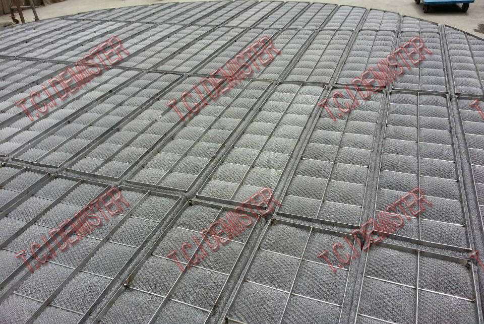Wire MESH DEMISTER - DEMISTER Features (Mesh Pad type),MIST ELIMINATOR